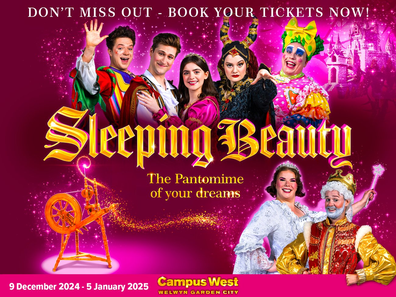 Pantomime 2023: Robin Hood, Welwyn Garden City, Herts - Campus West